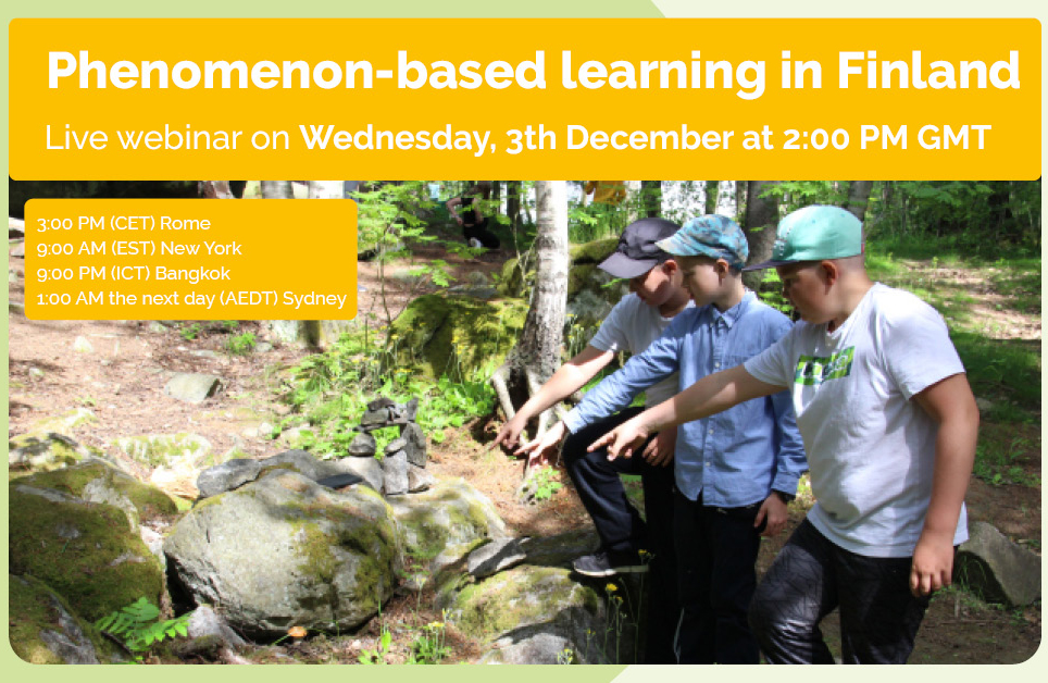 Free webinar: Phenomenon-based learning in Finland - LessonApp